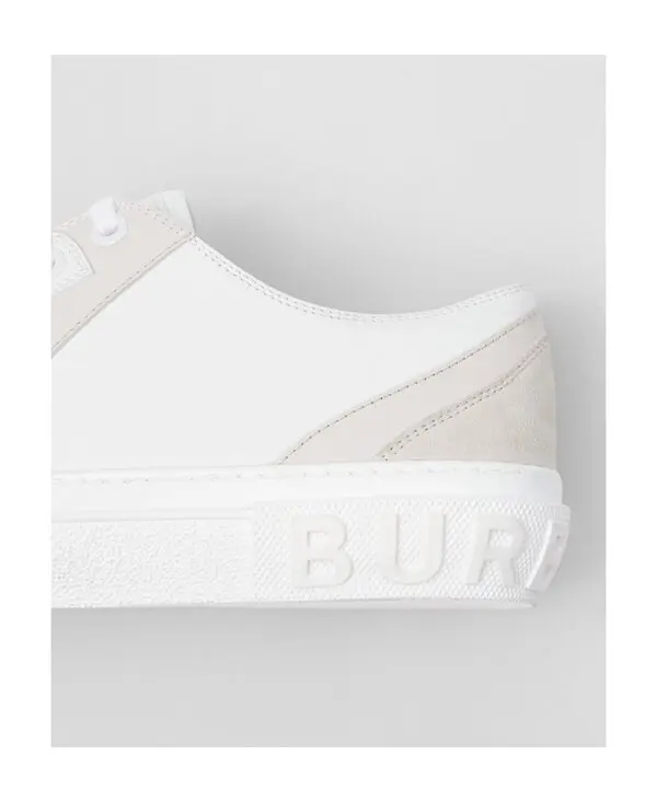 Burberry Two-tone Leather Sneakers