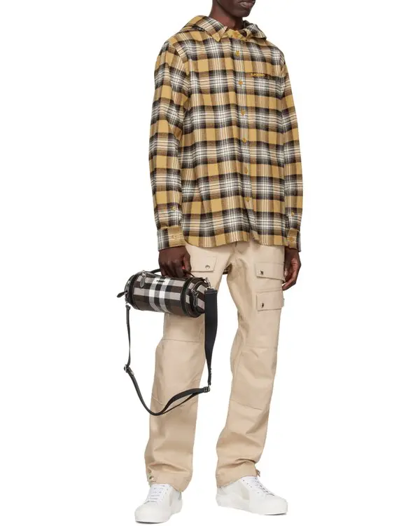 Burberry Two-tone Leather Sneakers