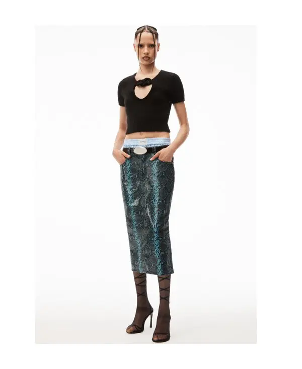 Alexander Wang Circle Cut-out Knit Top