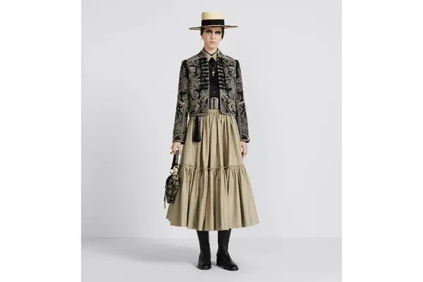 Dior Flared Mid-length Skirt