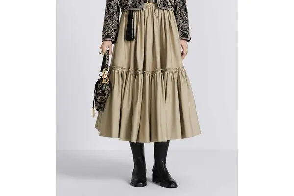 Dior Flared Mid-length Skirt