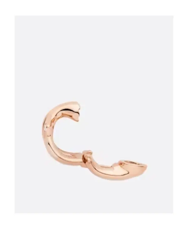 Dior Rose Stem Ear Cuff With Diamonds