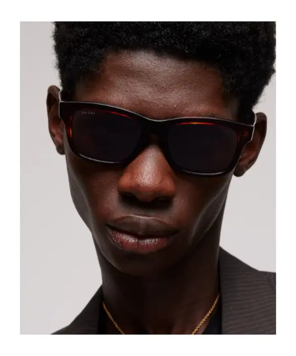 Gucci Rectangular Frame Sunglasses