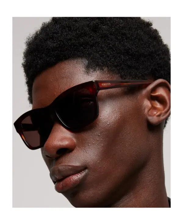 Gucci Rectangular Frame Sunglasses