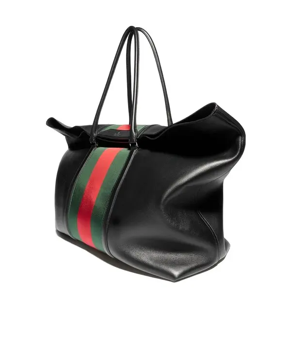 Gucci Mega Web Trademark Medium Duffle Bag