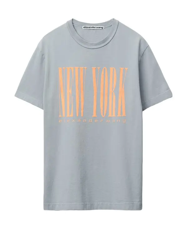 Alexander Wang Graphic Printed Crewneck T-shirt