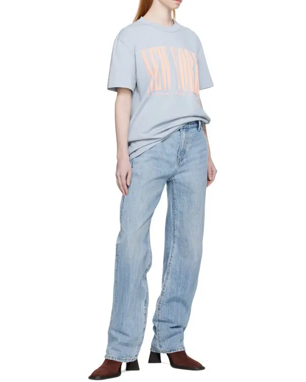 Alexander Wang Graphic Printed Crewneck T-shirt