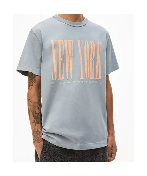 Alexander Wang Graphic Printed Crewneck T-shirt