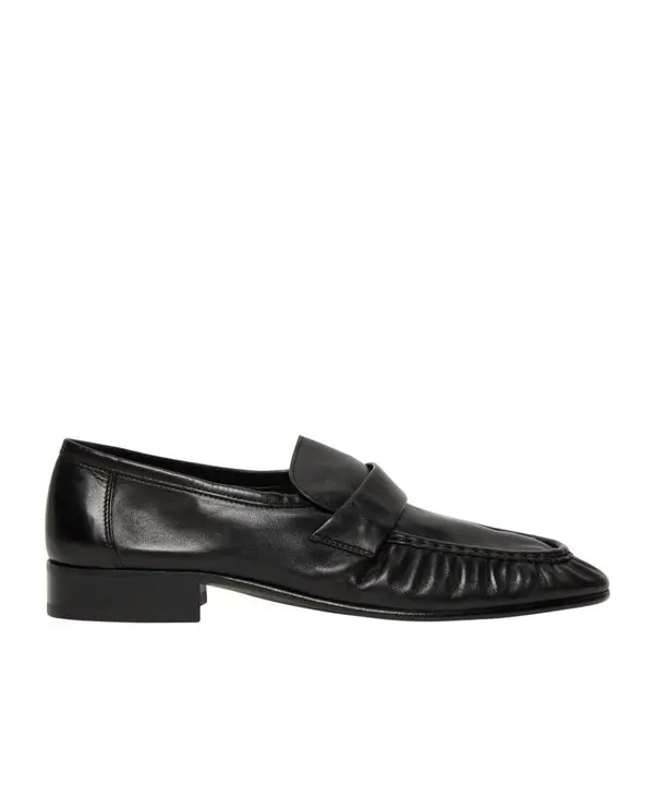 THE ROW Round Head Loafer Shoes