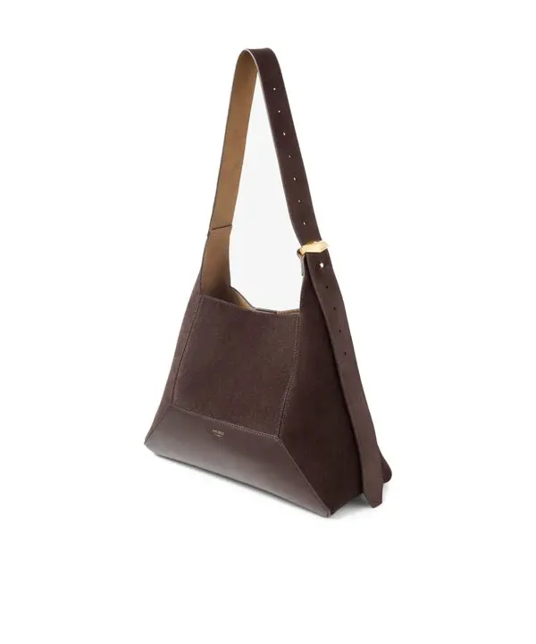 JIMMY CHOO Hobo Diamond Shoulder Bag