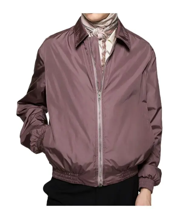 Acne Studios Logo-print Zip-up Lightweigt Jacket