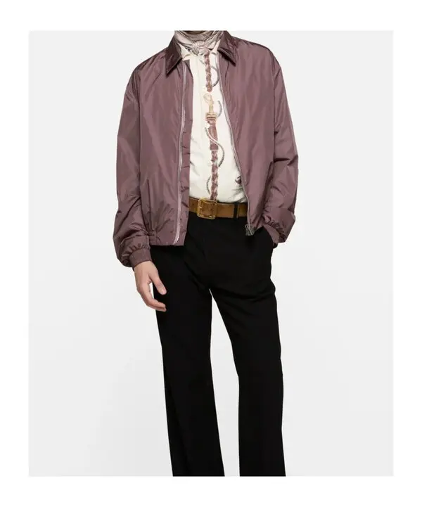 Acne Studios Logo-print Zip-up Lightweigt Jacket