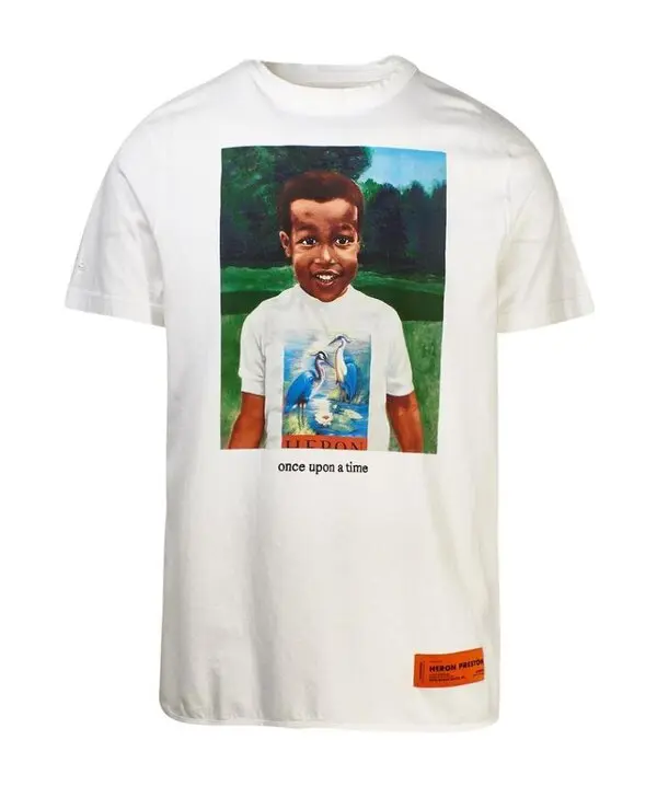 Heron Preston Logo Printed T-shirt