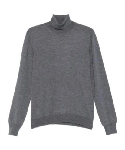 Tagliatore Long Sleeve High Neck Knit Top - No