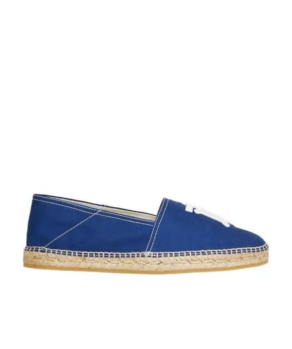 Burberry Logo Embroidered Espadrilles