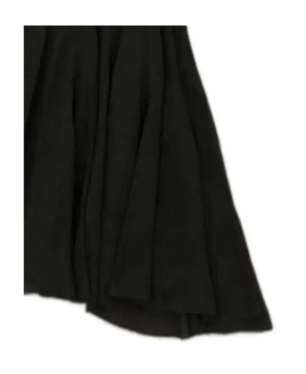 Saint Laurent Sling Dress With Pleated Skirt