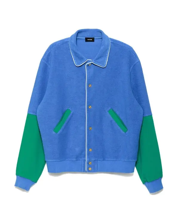 We11Done Lapel Spliced Casual Jacket