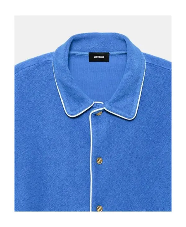 We11Done Lapel Spliced Casual Jacket