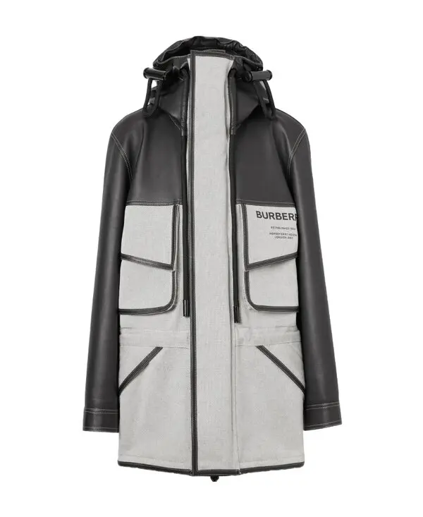Burberry Horseferry Print Hooded Jacket