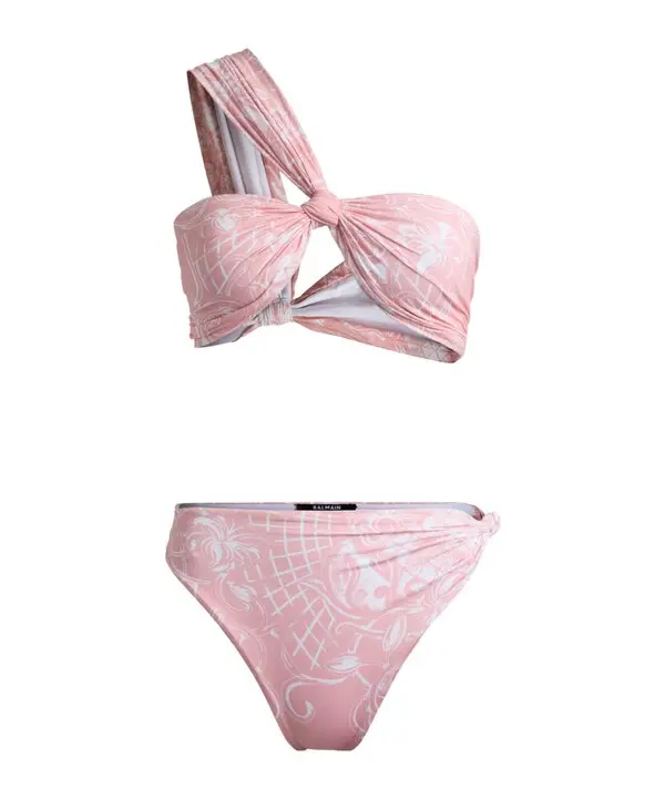 Balmain Printed Lycra Swimsuit