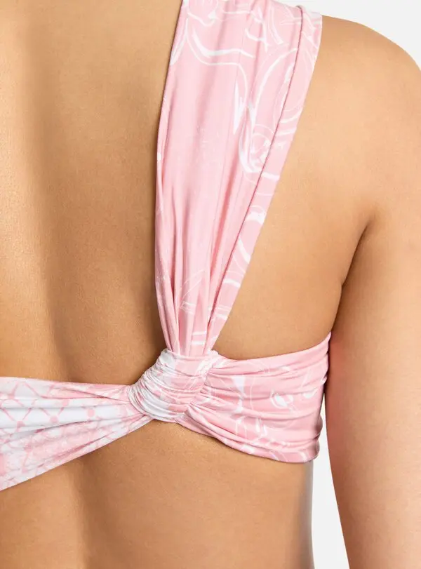 Balmain Printed Lycra Swimsuit