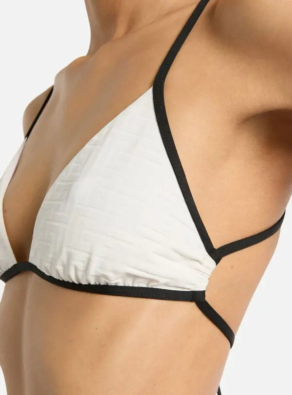 Balmain Monogram Lycra Swimsuit