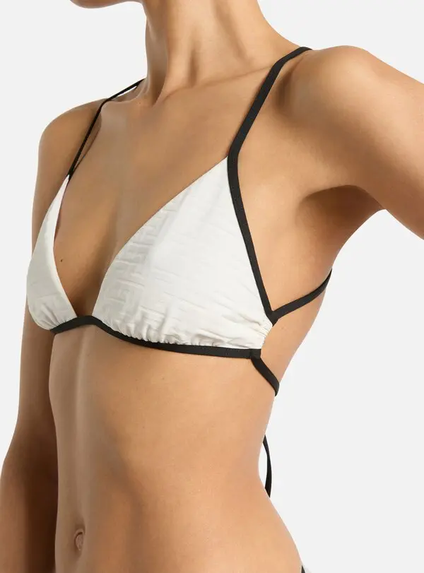 Balmain Monogram Lycra Swimsuit