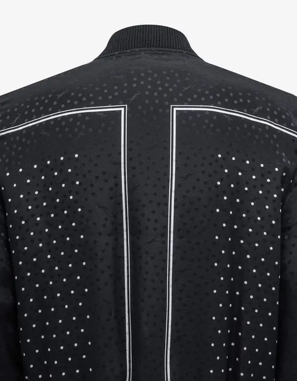 Saint Laurent Polka Dot Bomber Jacket