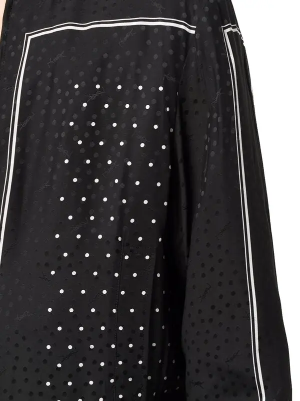 Saint Laurent Polka Dot Bomber Jacket