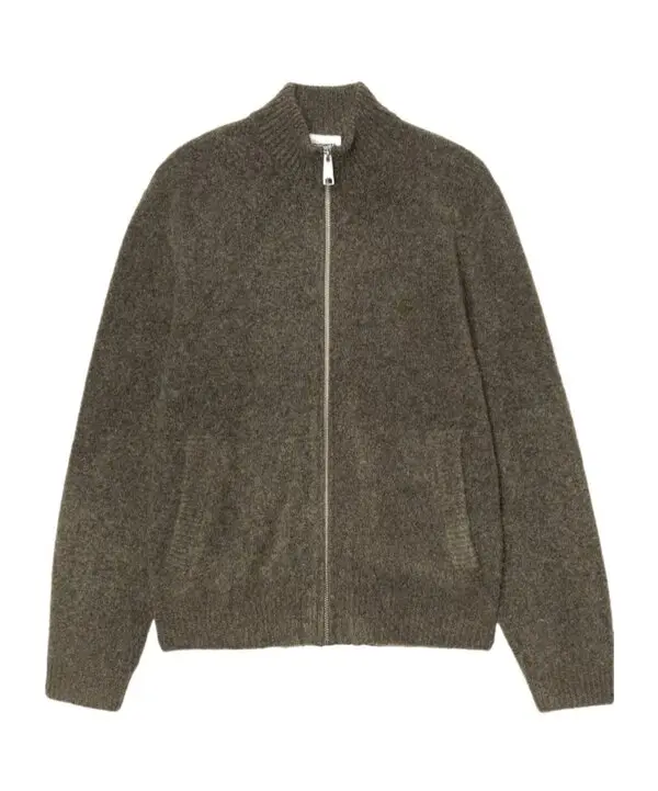 Carhartt Work In Progress Curtis Zip-up Knitted Jacket - Brown