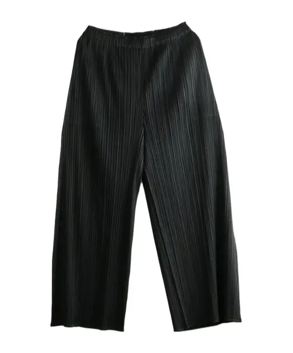 Issey Miyake Pleated Trousers - Black