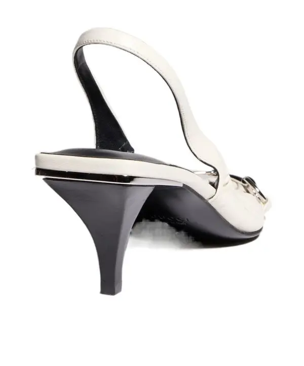 Gucci Vittoria Slingback Pump With Elastic