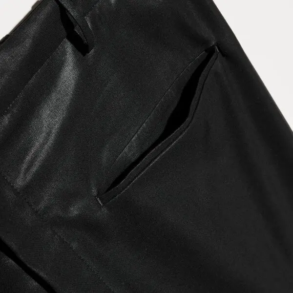 Gucci Light Wool Pants With Chintzed Finish