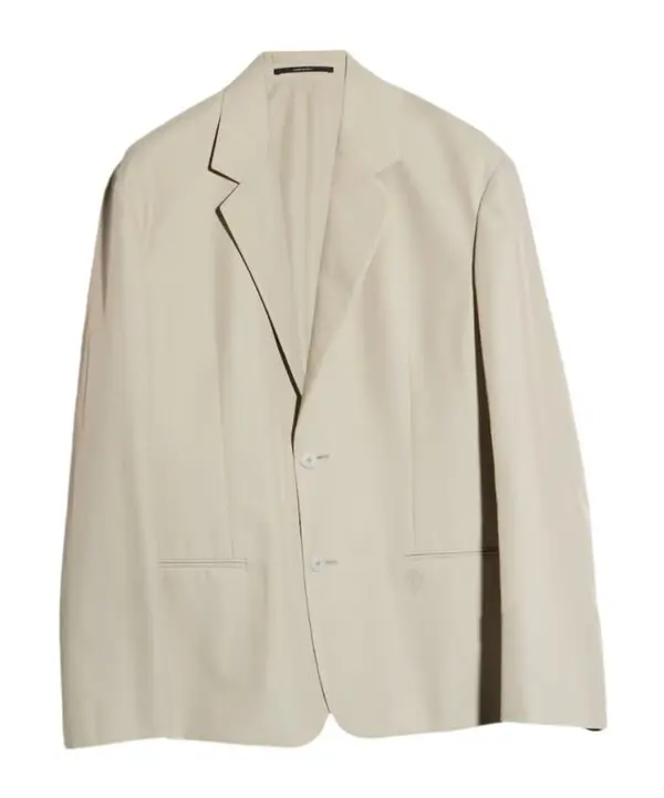 Gucci Lightweight Cotton Nylon Twill Blazer