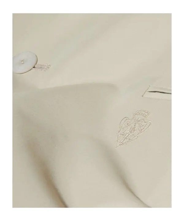 Gucci Lightweight Cotton Nylon Twill Blazer