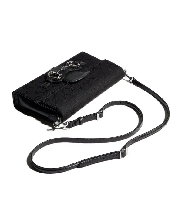 Gucci Horsebit Ristretto Medium Shoulder Bag