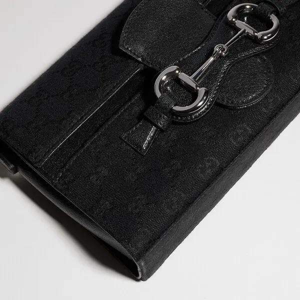 Gucci Horsebit Ristretto Medium Shoulder Bag