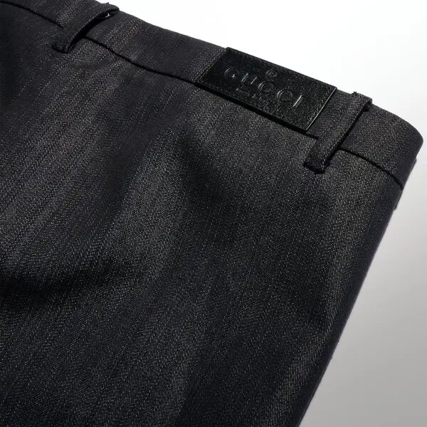 Gucci Cotton Blend Denim Pants