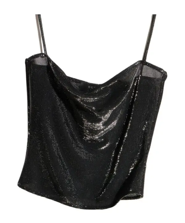 Gucci Jersey Top With Iridescent Effect