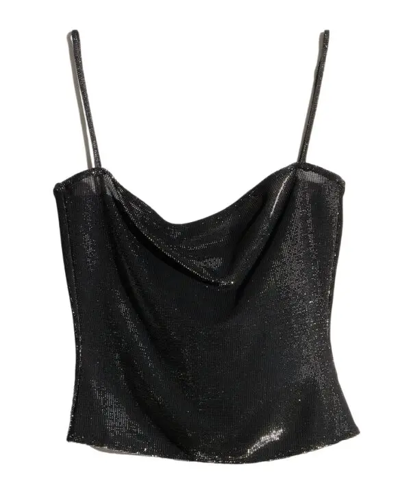 Gucci Jersey Top With Iridescent Effect