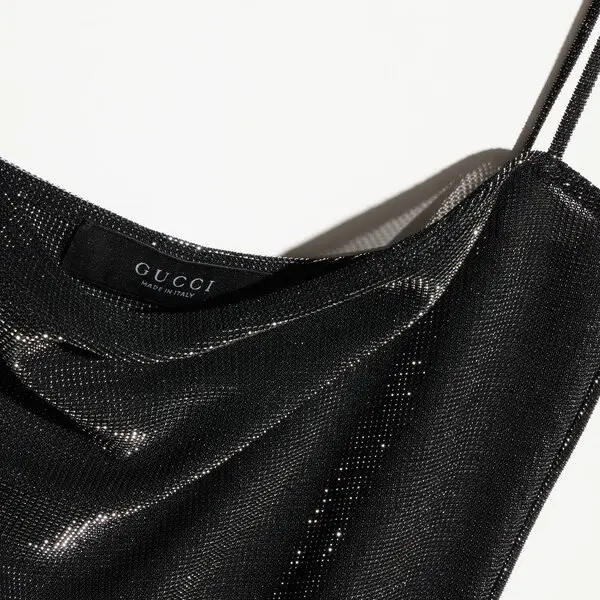 Gucci Jersey Top With Iridescent Effect