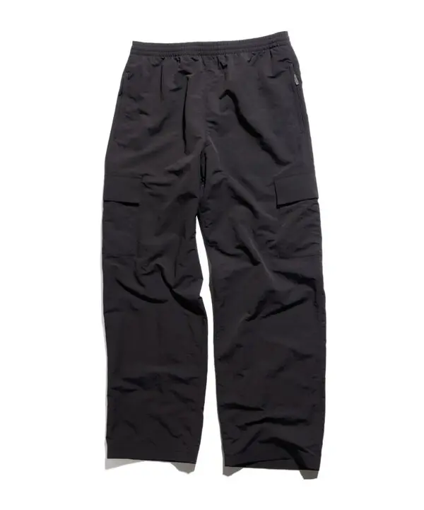 Gucci Froissé Nylon Cargo Pants With Interlocking G Embroidery