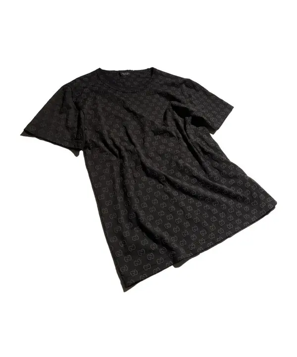 Gucci Printed Cotton Jersey T-shirt