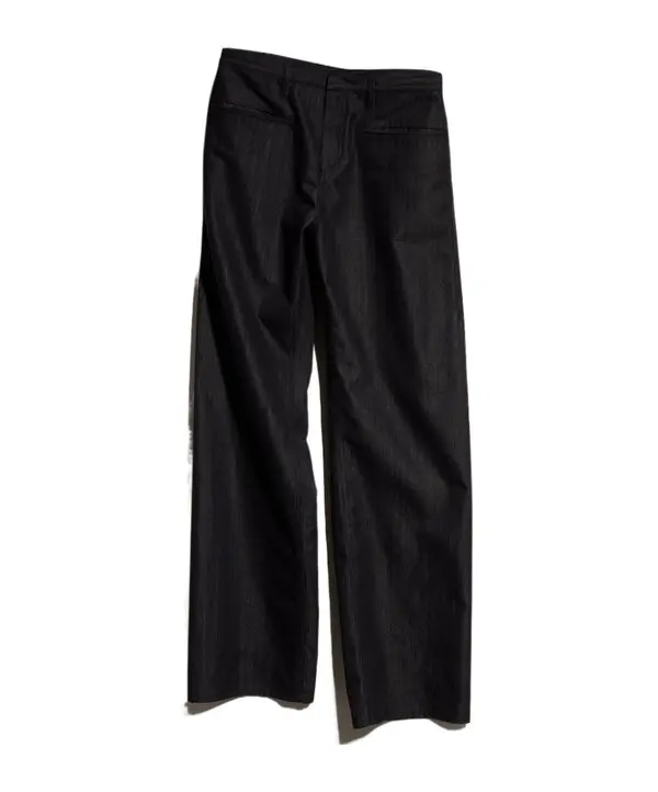 Gucci Loose Fit Cotton Blend Denim Pants