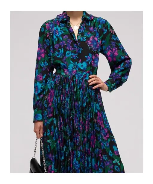Gucci Floral Print Silk Crêpe De Chine Shirt