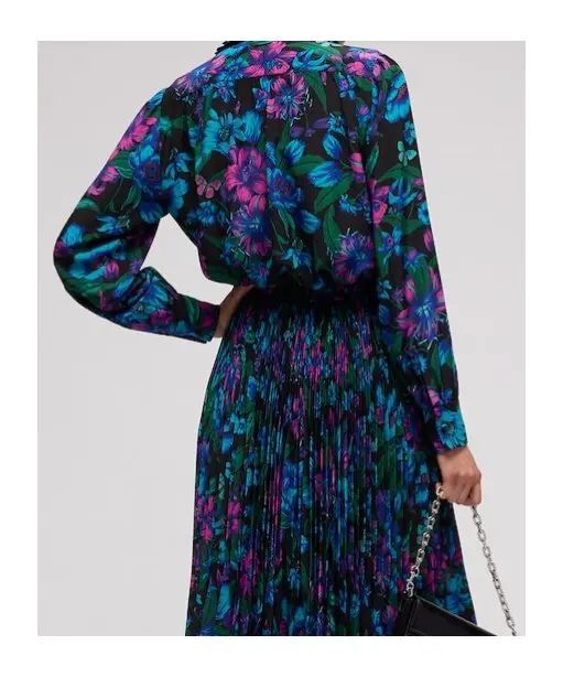 Gucci Floral Print Silk Crêpe De Chine Shirt