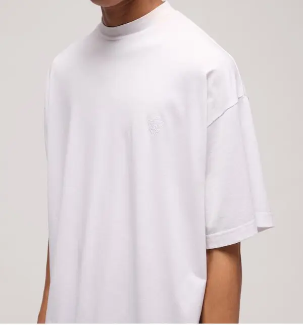 Gucci Lightweight Silk Jersey T-shirt With Embroidery