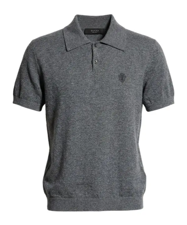 Gucci Fine Knit Polo Shirt