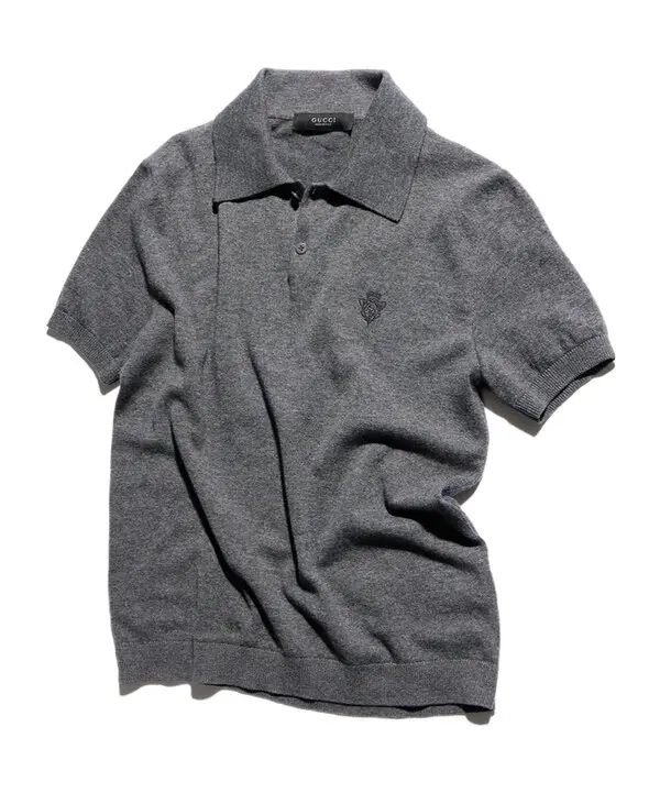 Gucci Fine Knit Polo Shirt
