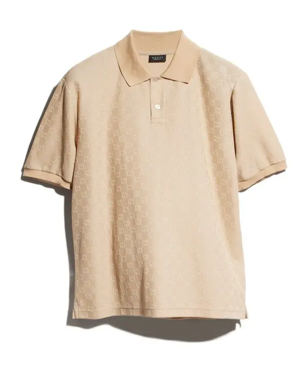 Gucci Gg Jersey Polo Shirt